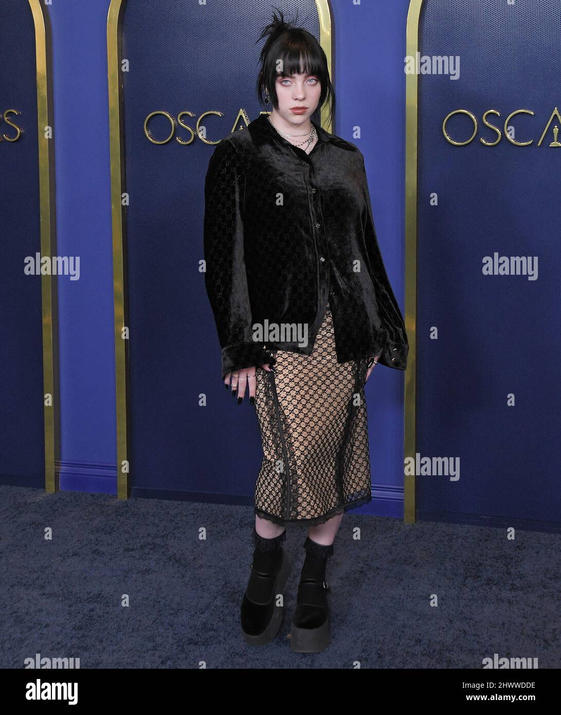 Los Angeles, USA, March 7, 2022. Billie Eilish arrives at the 94th ...