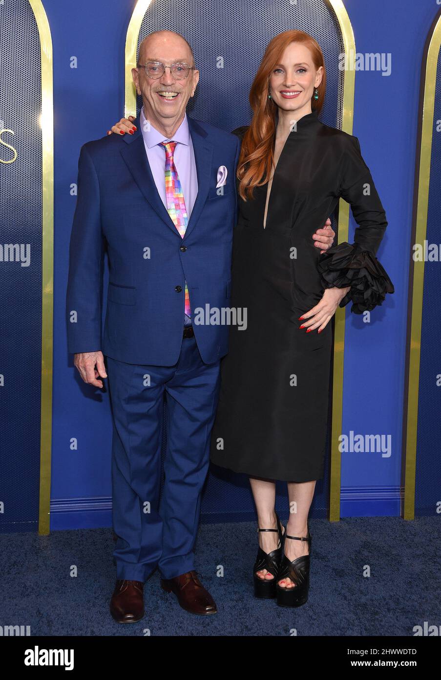 March 7, 2022, Century City, California, USA: Steve Pieters and Jessica ...