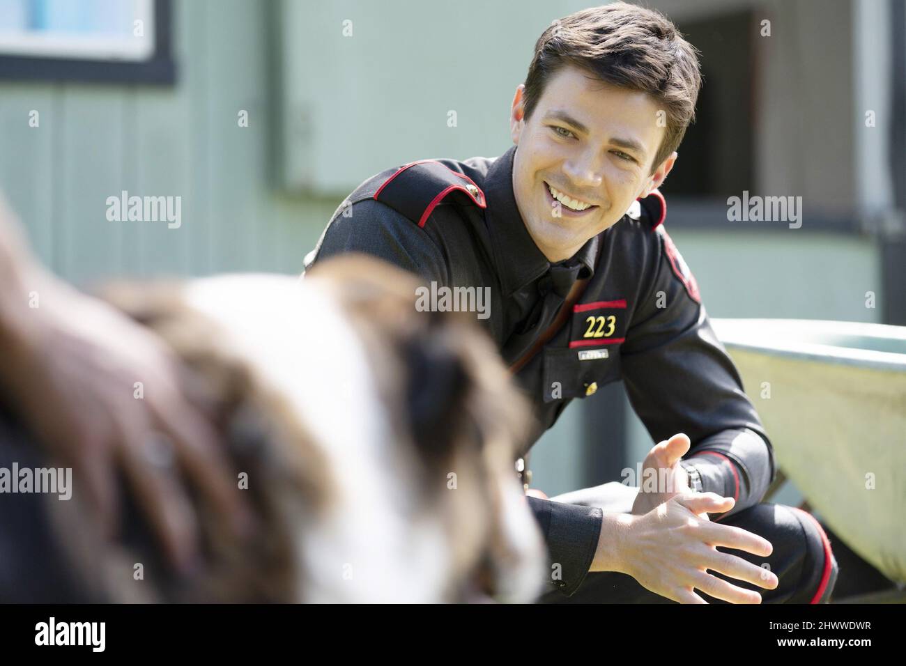 RESCUED BY RUBY, Grant Gustin, 2022. ph: Ricardo Hubbs /© Netflix ...