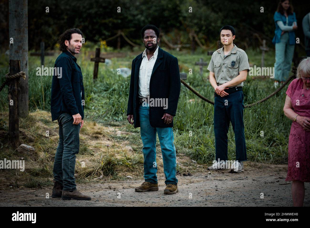 FROM, from left: Eion Bailey, Harold Perrineau, Ricky He, 'Long Day's ...