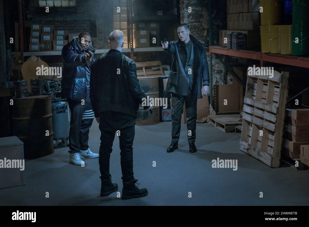 POWER BOOK IV: FORCE, from left: Shane Harper, Joseph Sikora, Kris D ...
