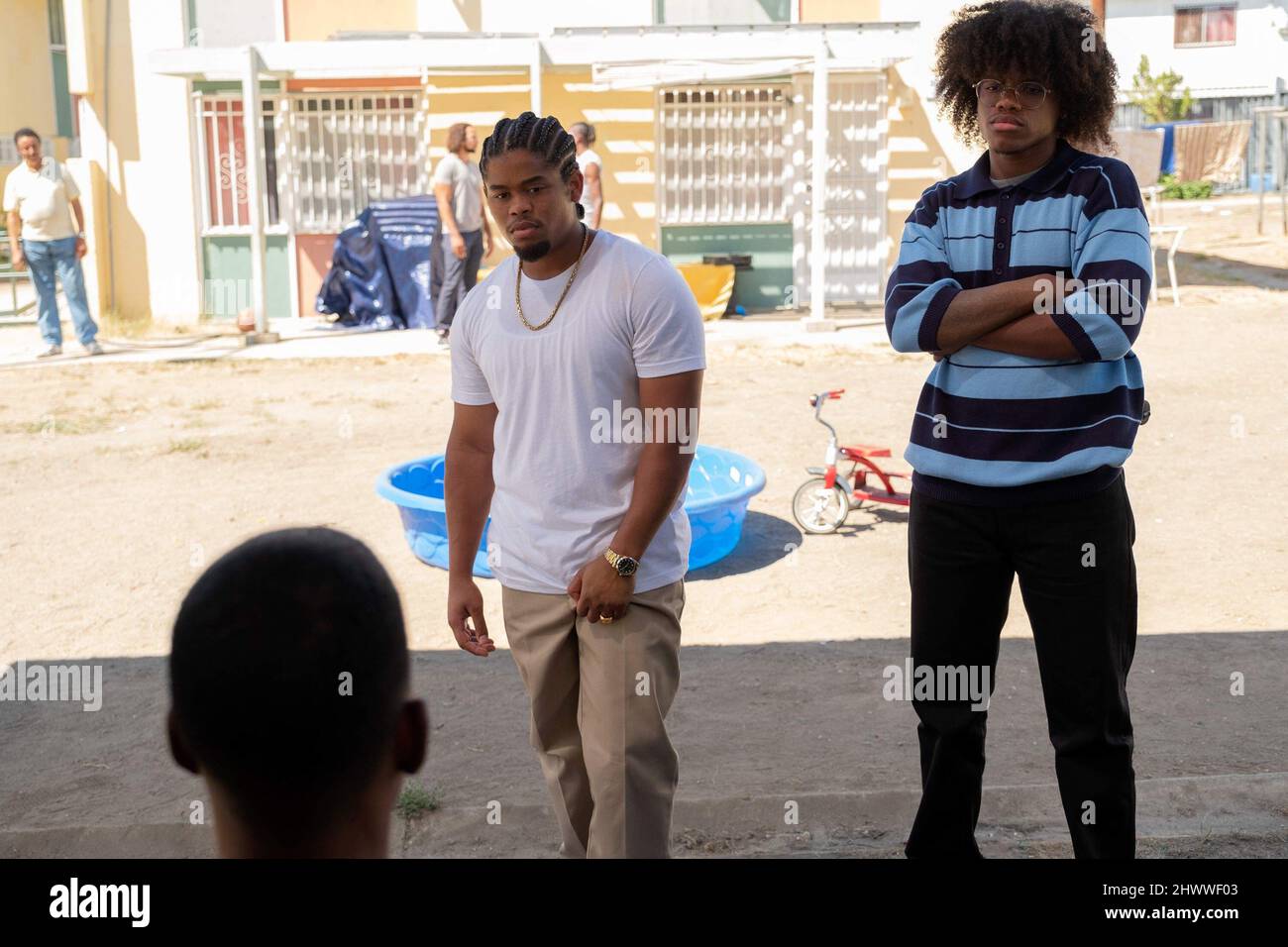 SNOWFALL, from left: Isaiah Johnson, Karmon Alexander, Comets', (Season ...