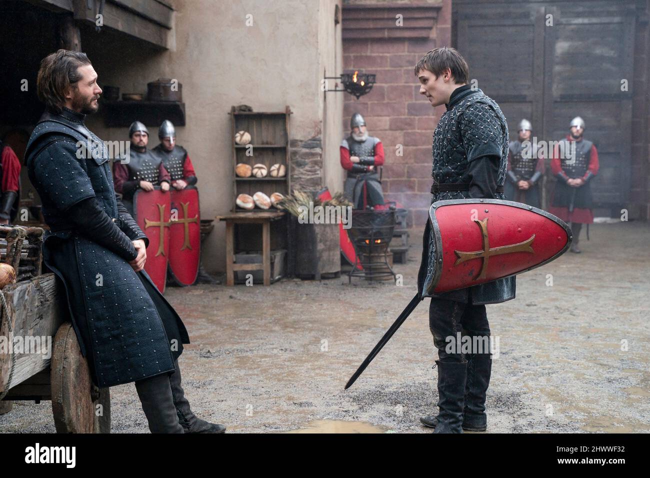 VIKINGS: VALHALLA, from left: David Oakes, Louis Davison, 'The Marshes ...