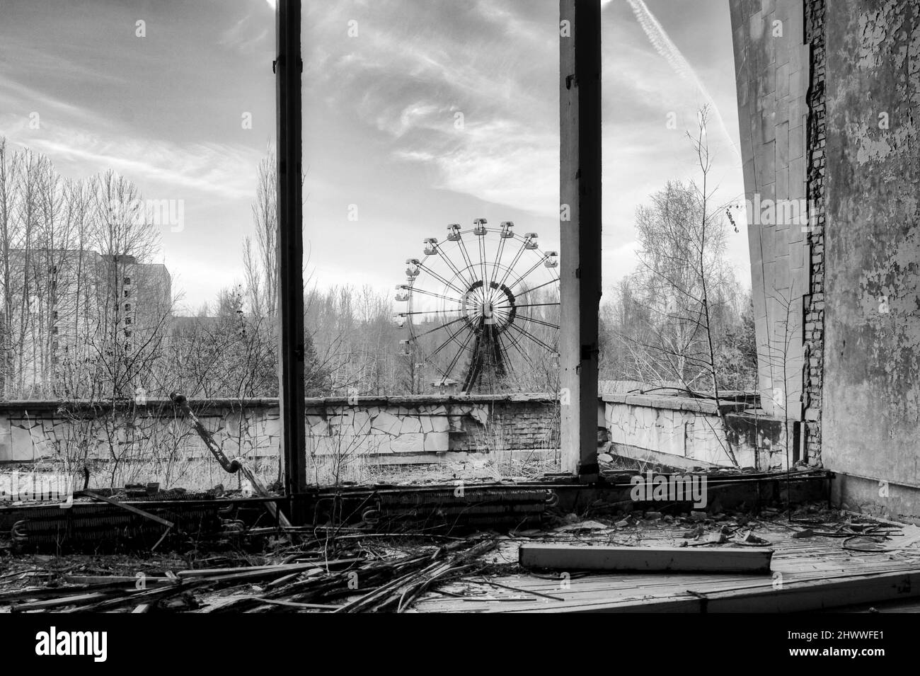 A disturbing look in BW of some structures of the ghost and ...