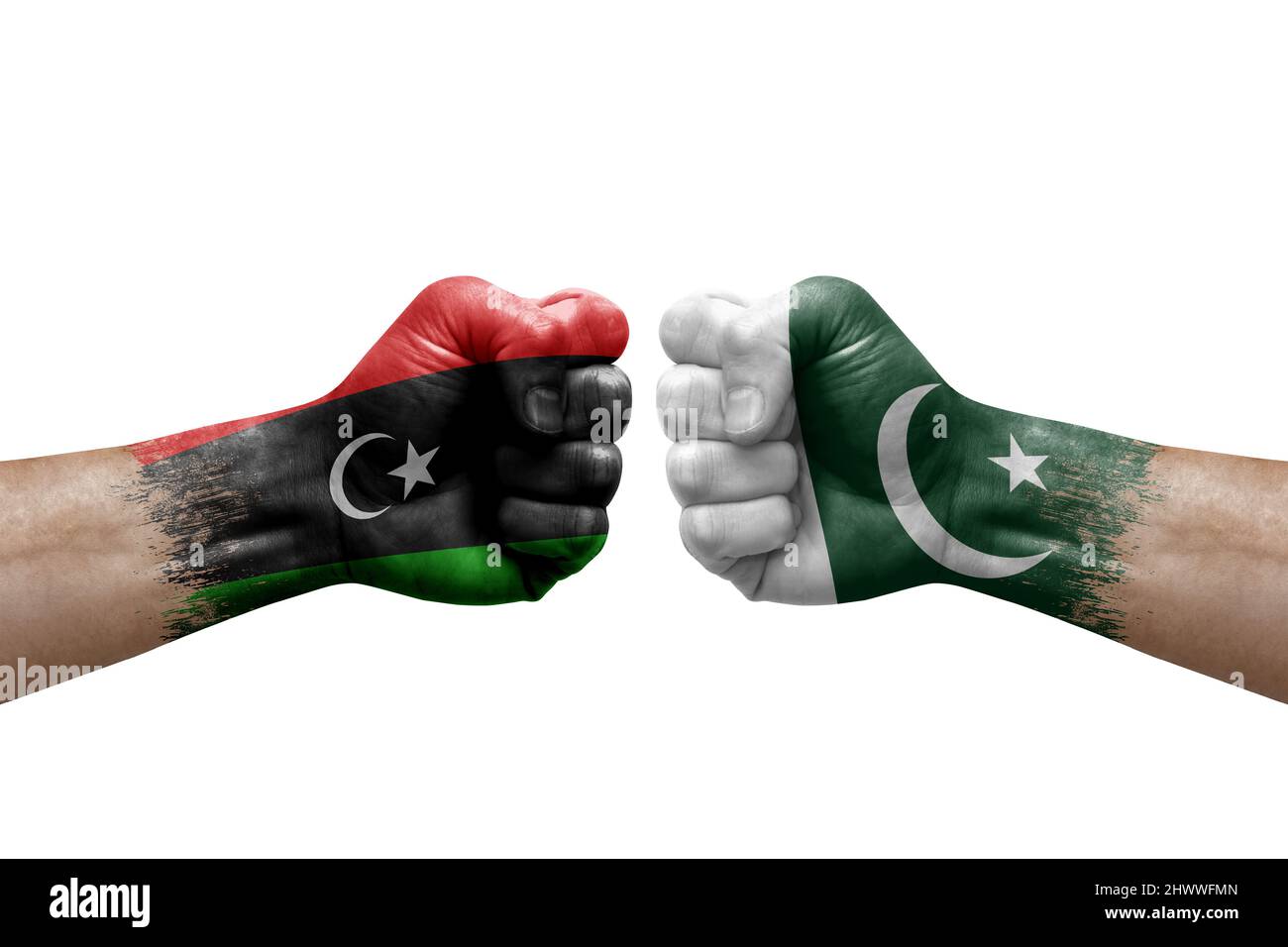 Libya pakistan flag hi-res stock photography and images - Alamy
