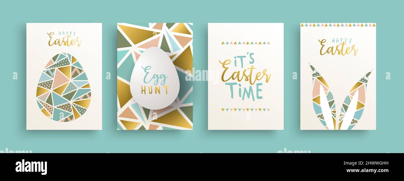 Geometric easter egg hi-res stock photography and images - Alamy