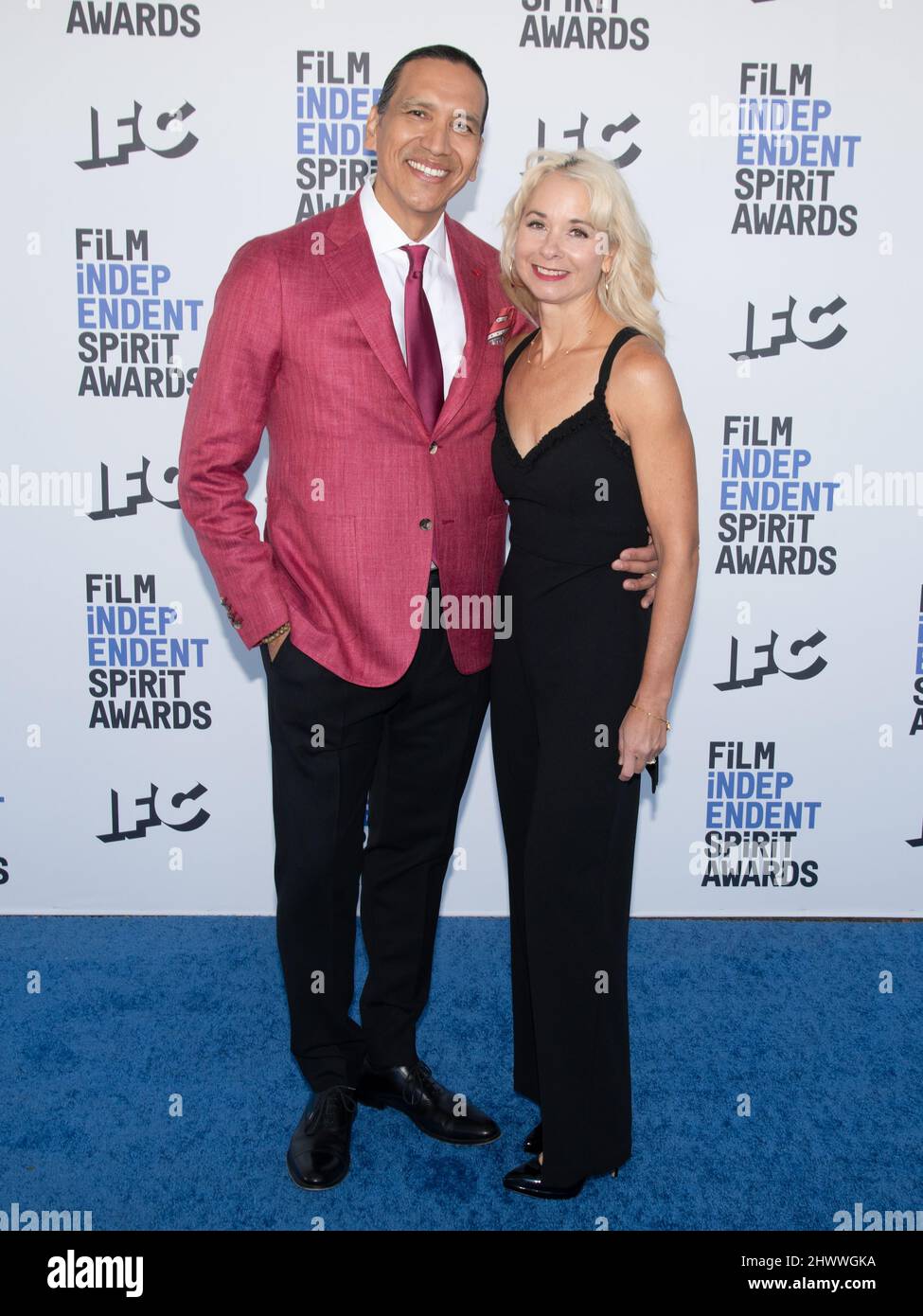 06 March 2022 - Los Angeles, California - Michael Greyeyes and Nancy ...