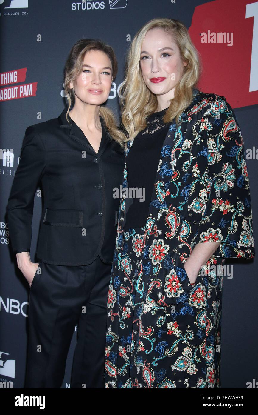 New York, NY, USA. 7th Mar, 2022. Renee Zellweger and Jenny Klein at ...
