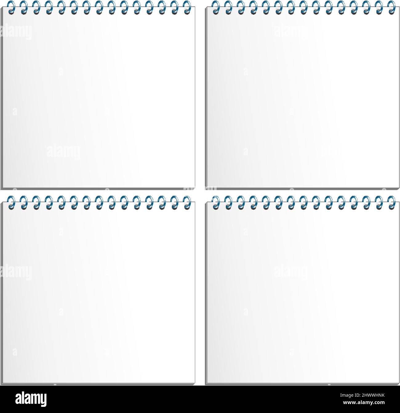 Set of black note page illustration Stock Vector Image & Art - Alamy