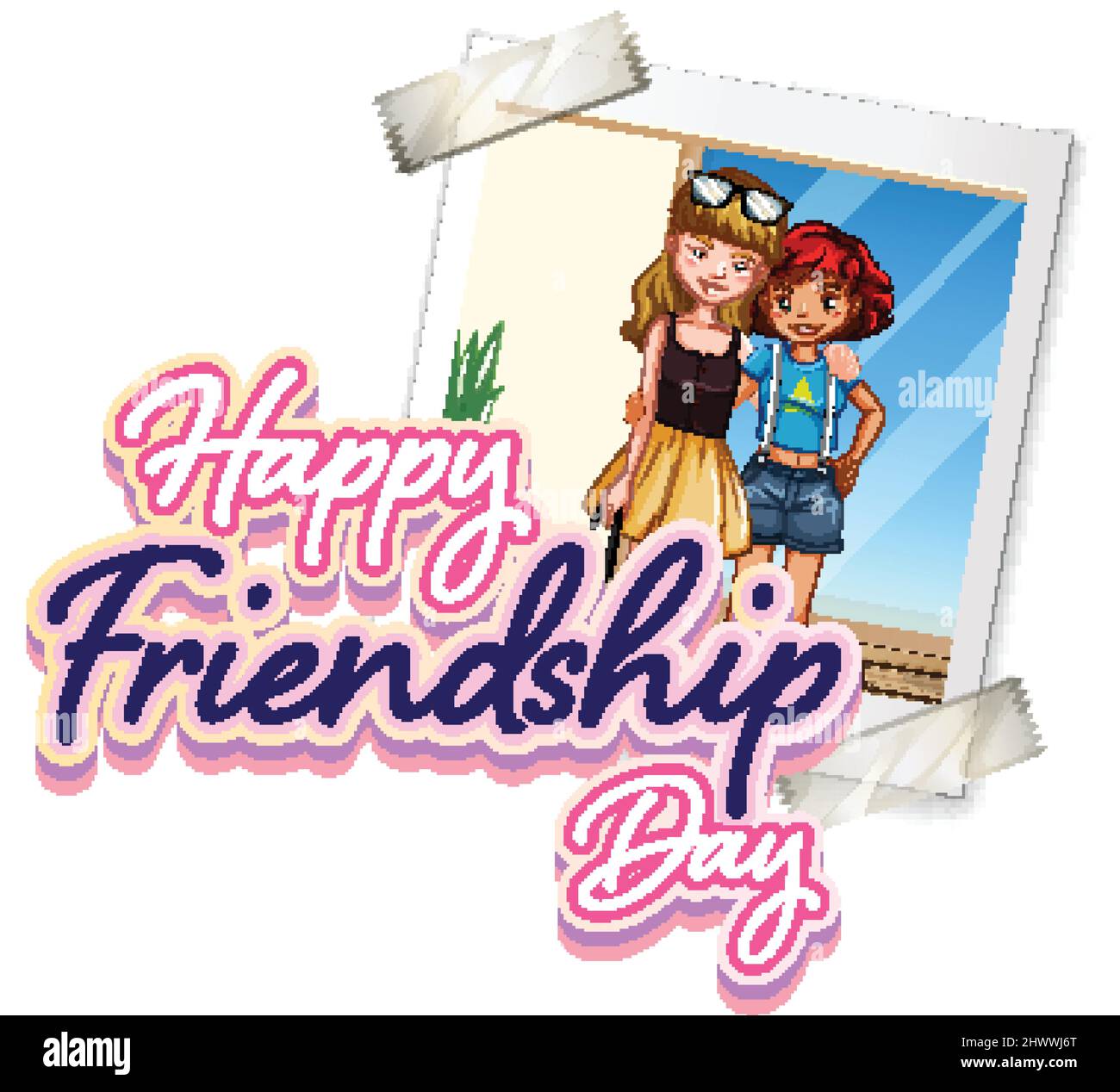 Happy Friendship Logo