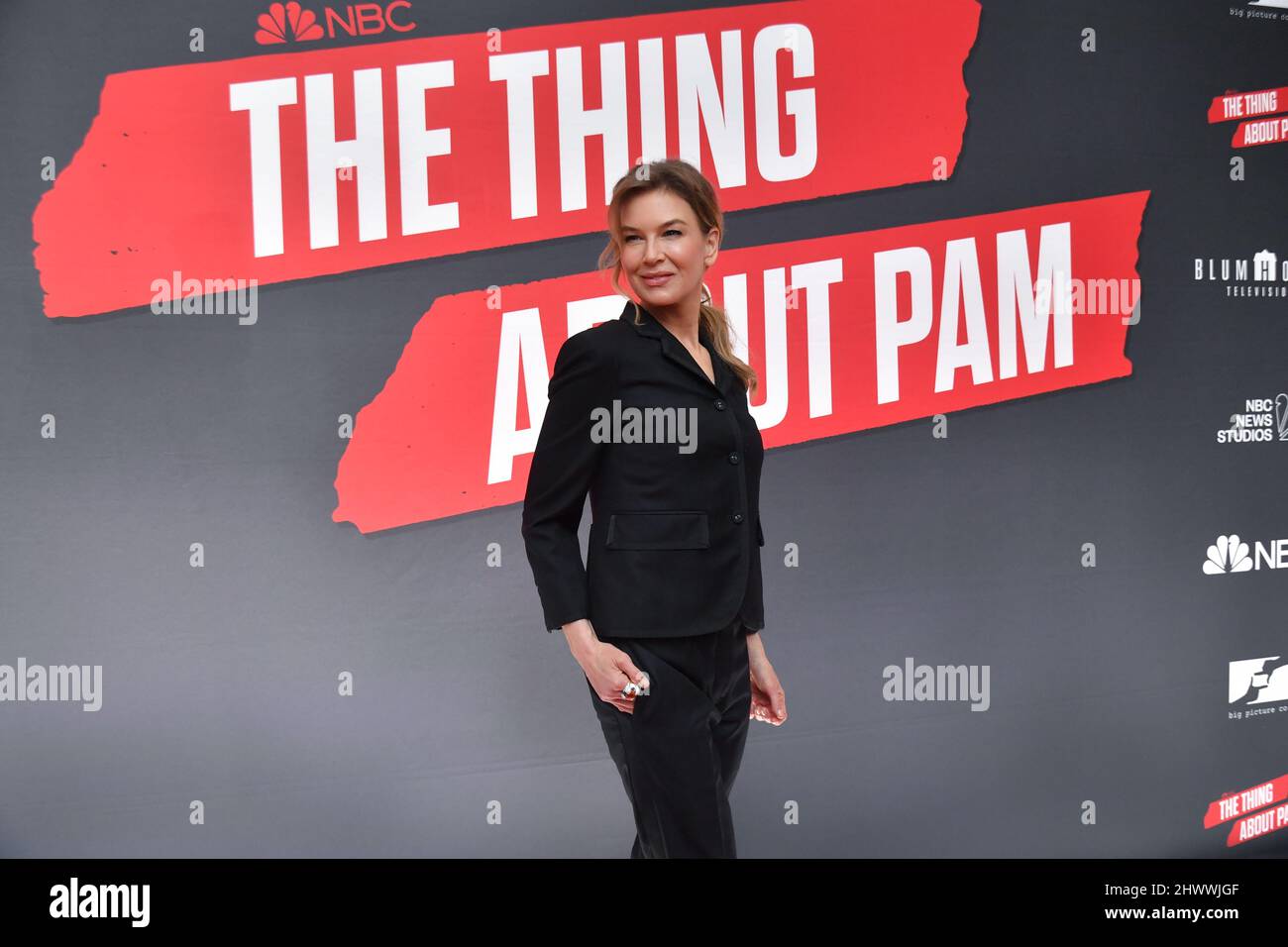 Renee Zellweger attends NBC's "The Thing About Pam" screening at the ...
