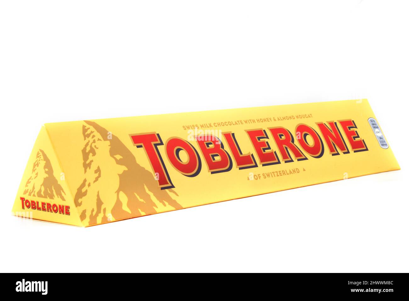 Chocolate pack shot photography Stock Photo - Alamy