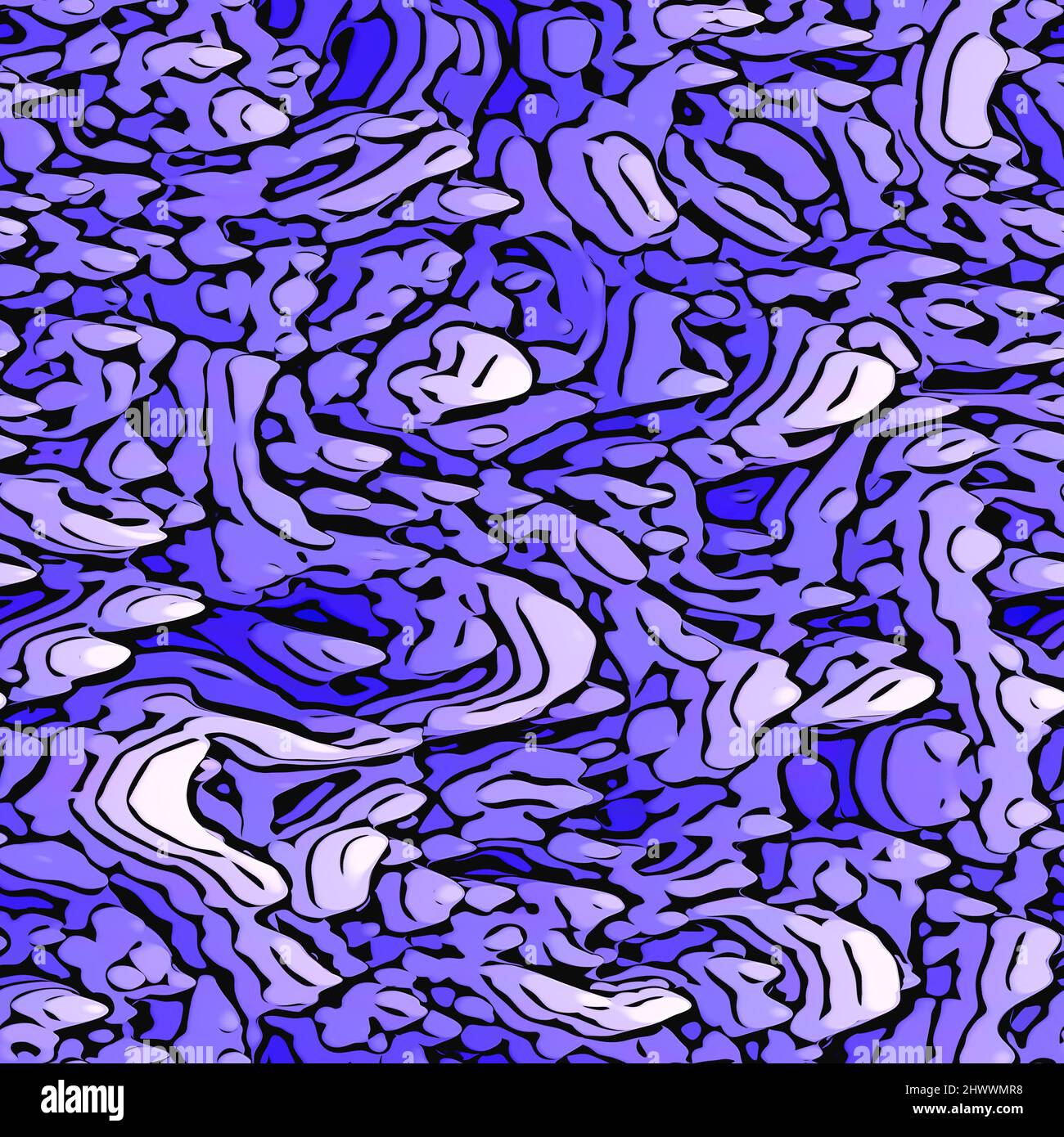 Purple camo very peri color of the year seamless pattern texture ...