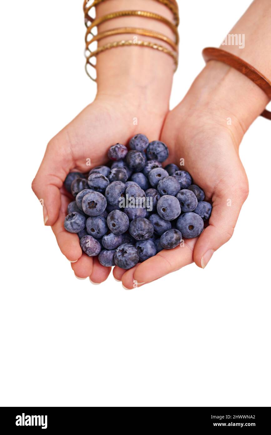 Cupped hands isolated female hi-res stock photography and images - Alamy