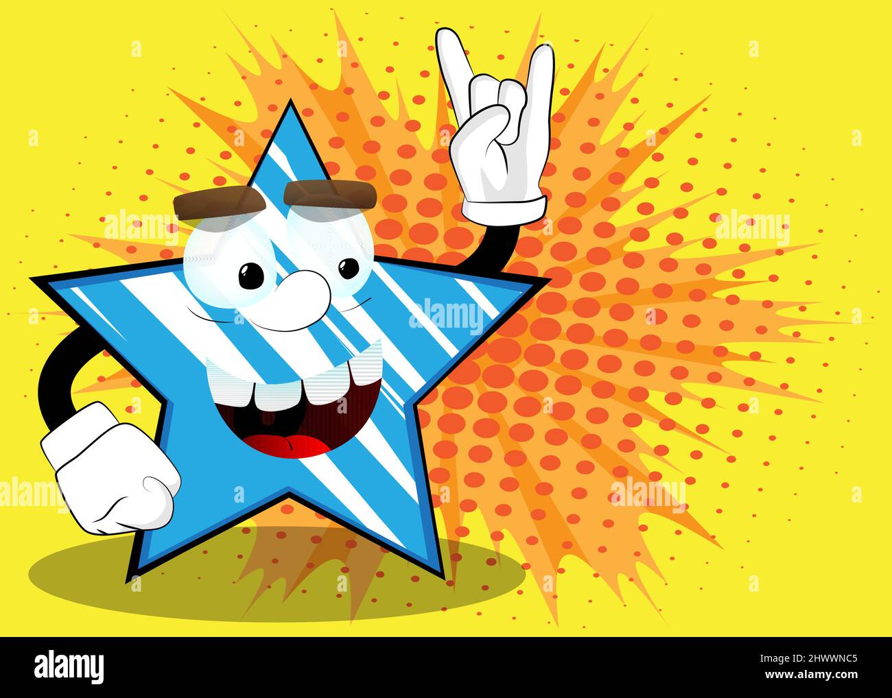 Anthropomorphic rock Stock Vector Images - Alamy