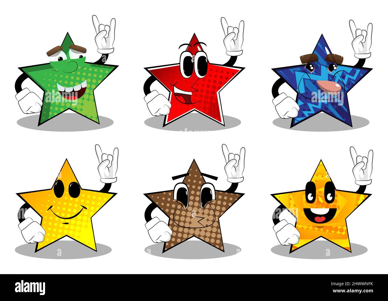 Anthropomorphic rock Stock Vector Images - Alamy