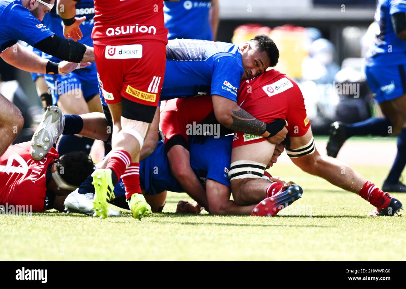Osaka, Japan. 5th Mar, 2022. Asaeli Ai Valu Rugby : Japan Rugby League ...