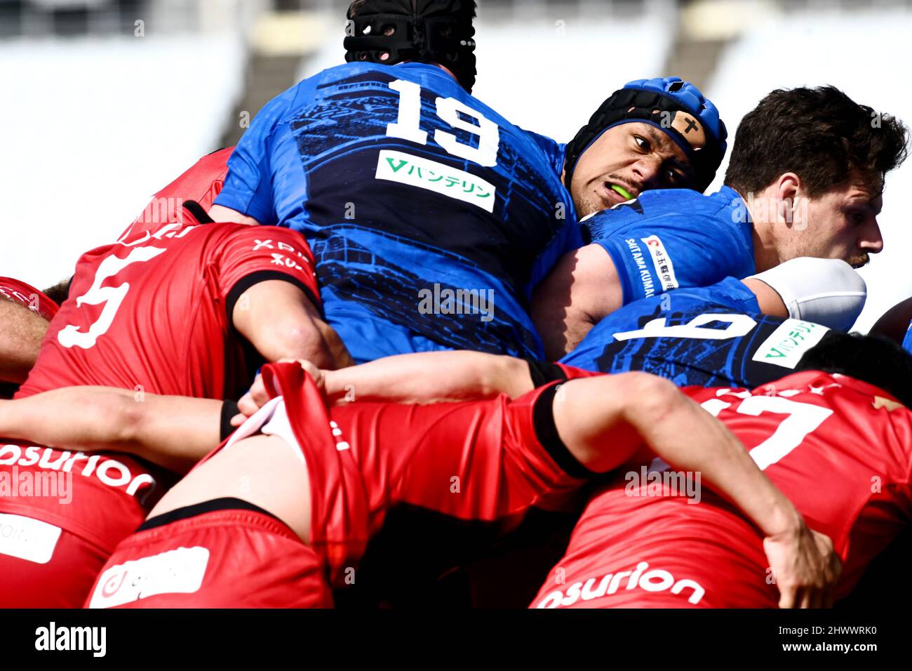 Osaka, Japan. 5th Mar, 2022. Esei Haangana () Rugby : Japan Rugby ...