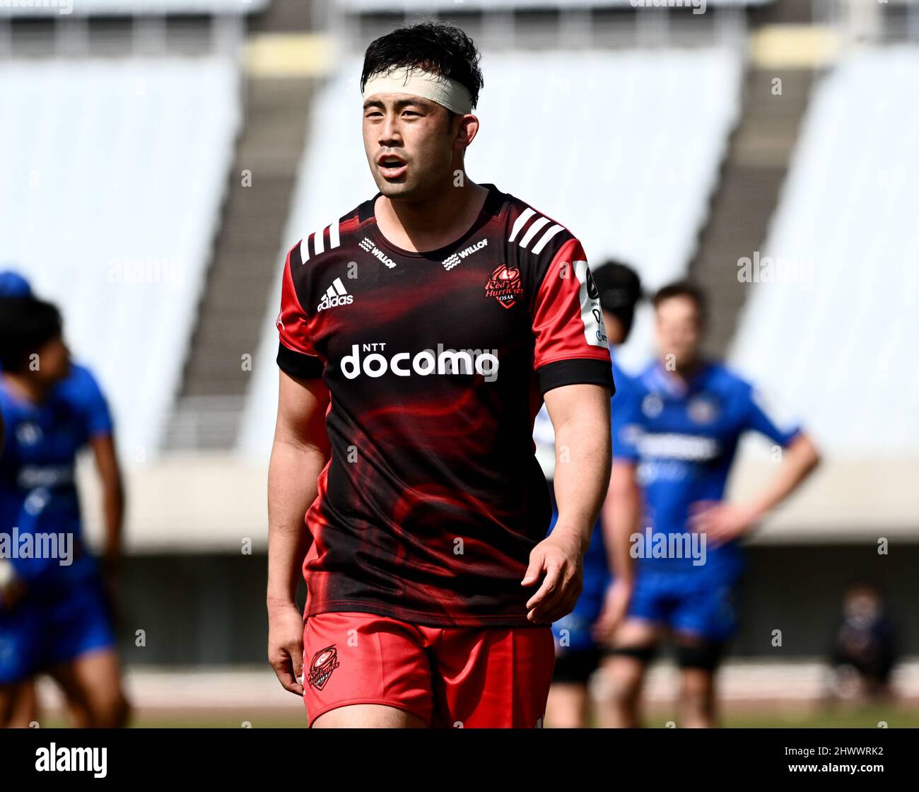Osaka, Japan. 5th Mar, 2022. Shinya Osugi (NTT) Rugby : Japan Rugby ...