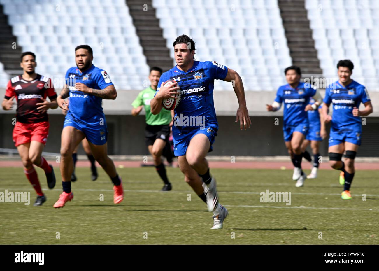 Osaka, Japan. 5th Mar, 2022. Dylan Riley () Rugby : Japan Rugby League ...