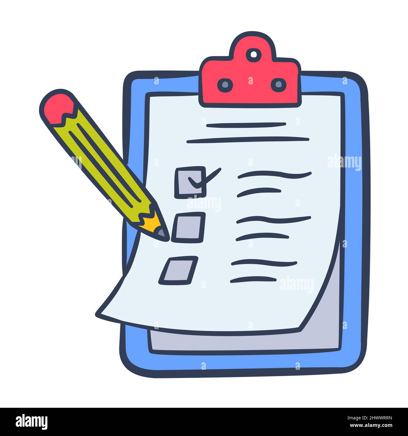 task todo list pen clipboard job mission work duty project single ...