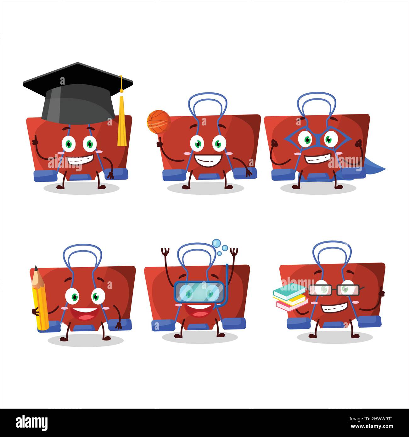 School Binder Clip Art