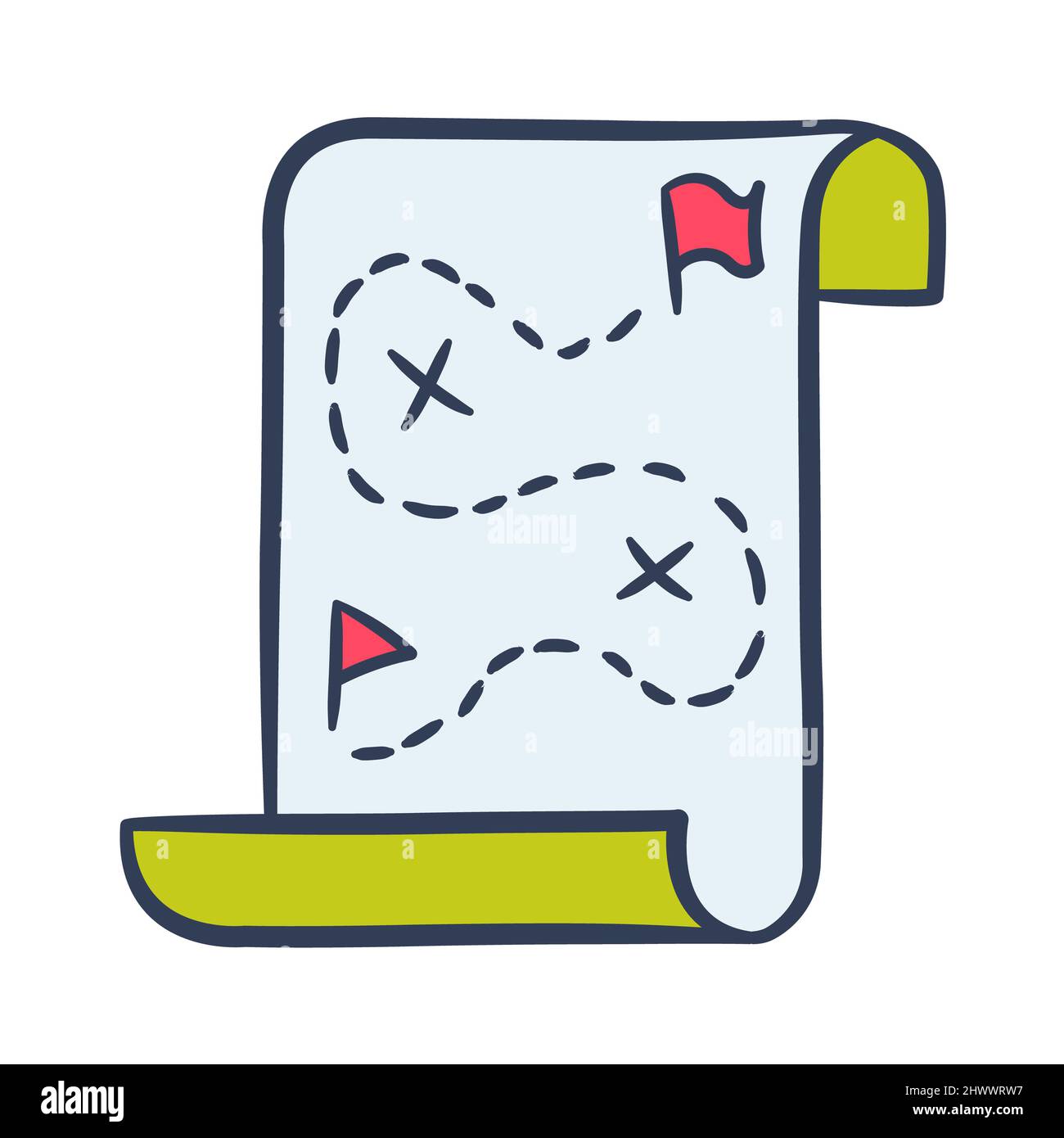 plan strategy map blueprint scheme plot planning single isolated icon ...