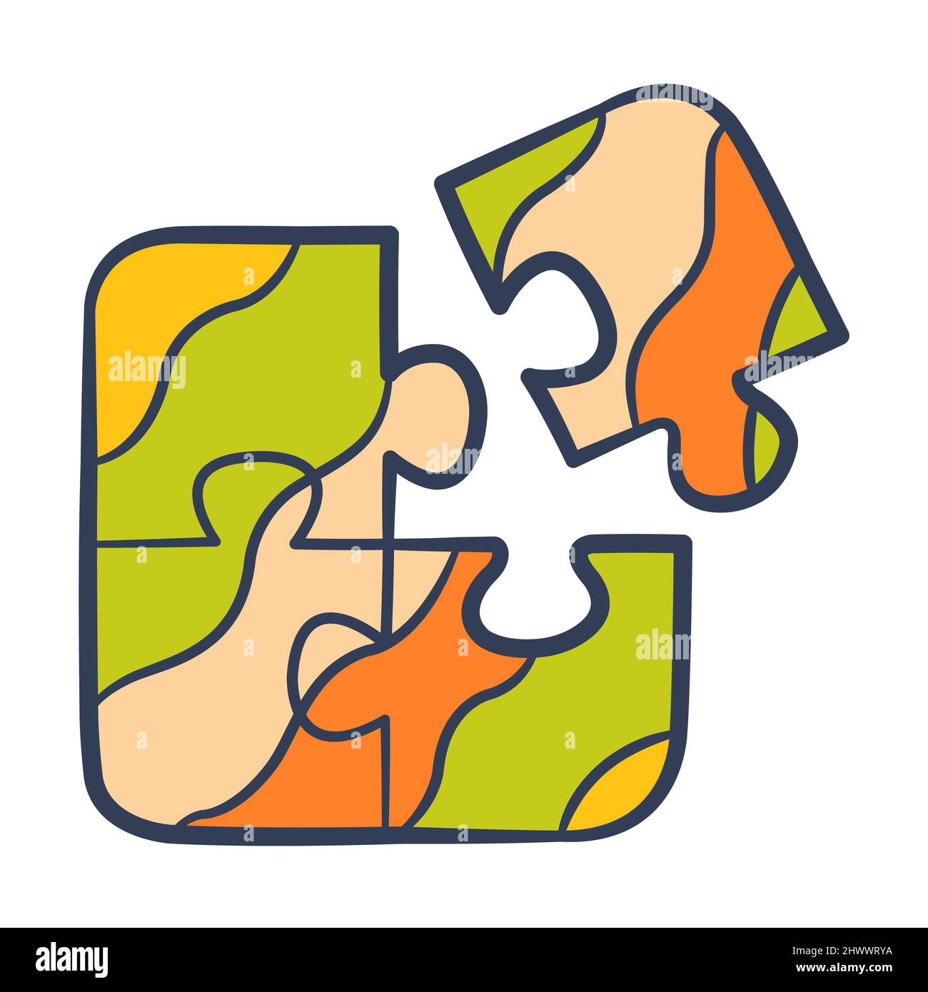 puzzle solving problem team work collaboration contribution single ...