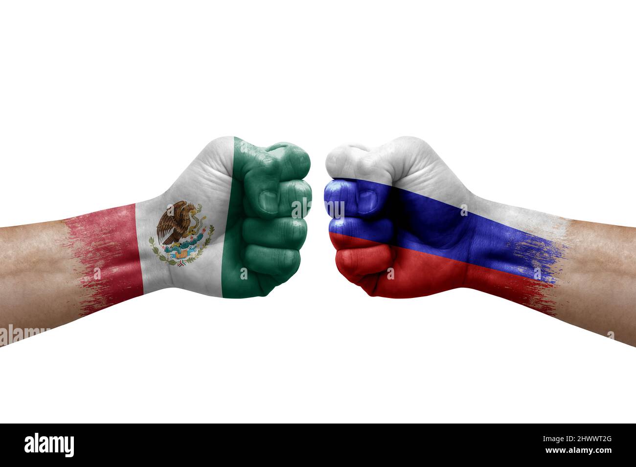 Russia vs mexico political conflict hi-res stock photography and images ...