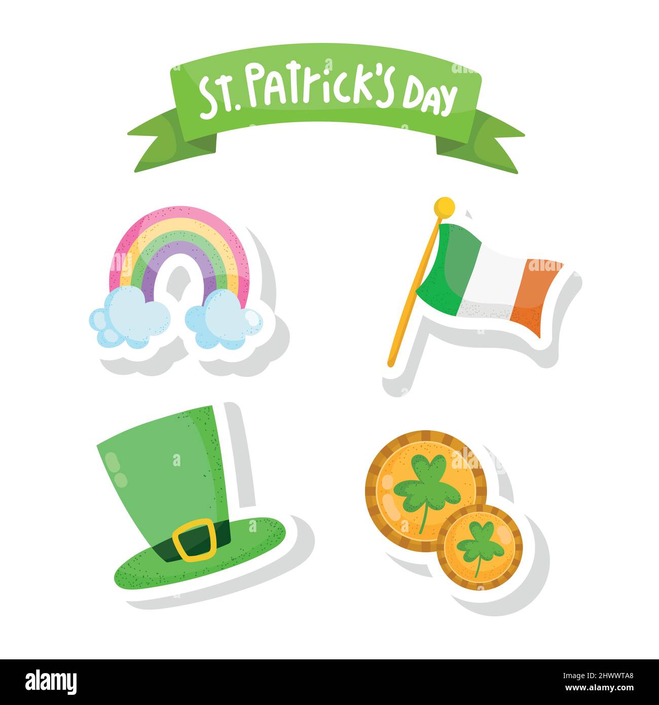 st patricks day icons collection Stock Vector Image & Art - Alamy