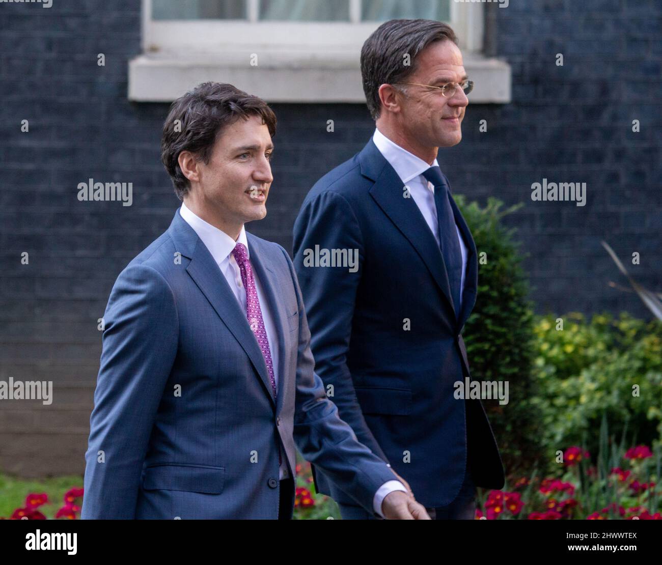 London, England, UK. 7th Mar, 2022. Prime Minister of Canada JUSTIN ...