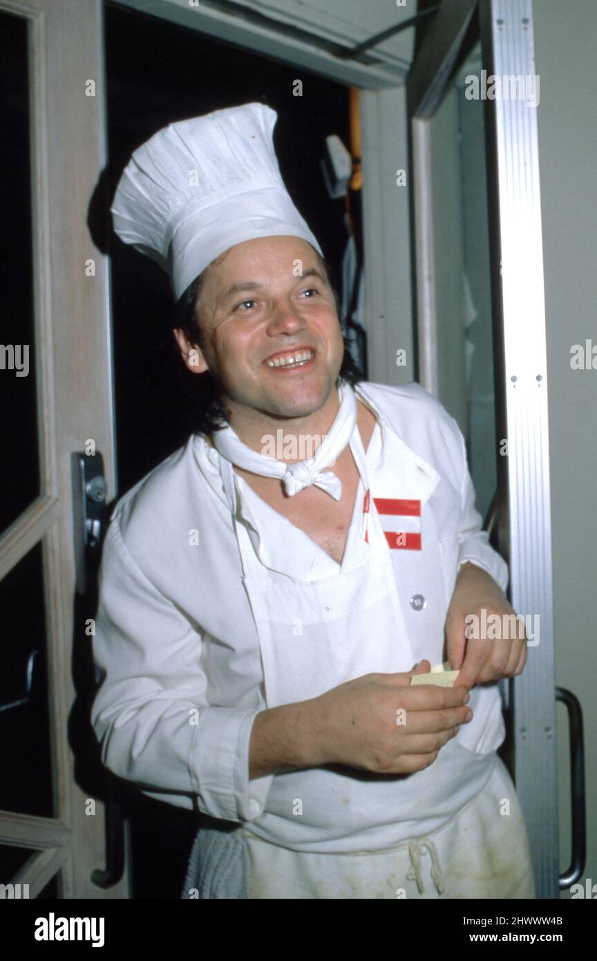 Wolfgang Puck Circa 1980's Credit: Ralph Dominguez/MediaPunch Stock ...