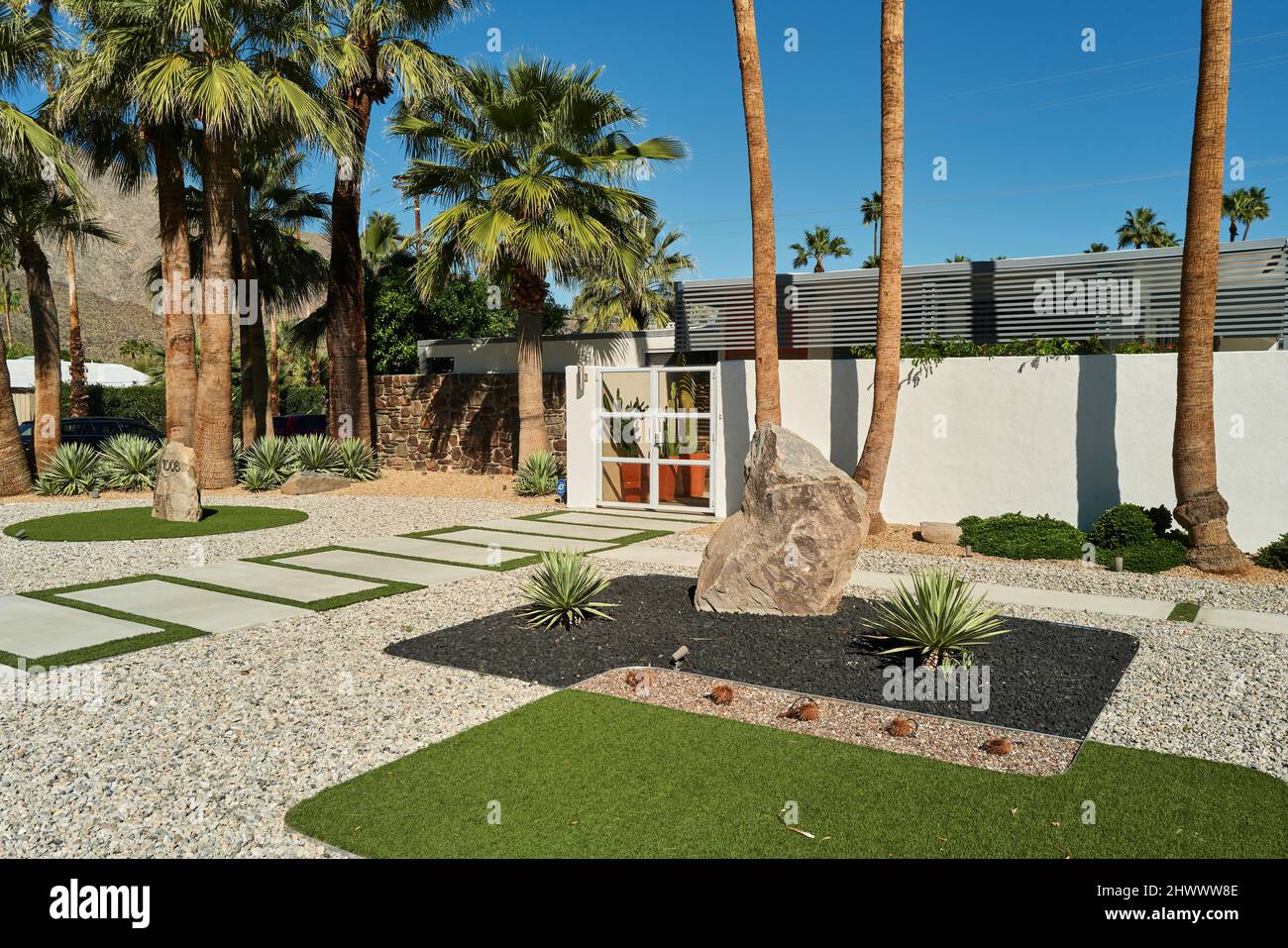 Palm Springs Mid Century Modern Stock Photo - Alamy