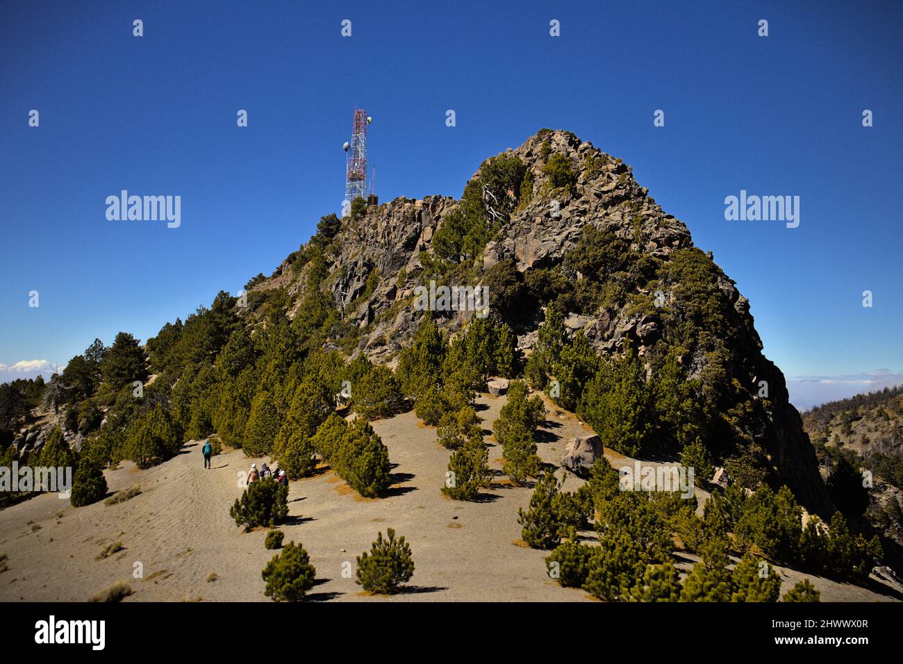 Ciudad Guzman Active Volcano Stock Photo - Alamy