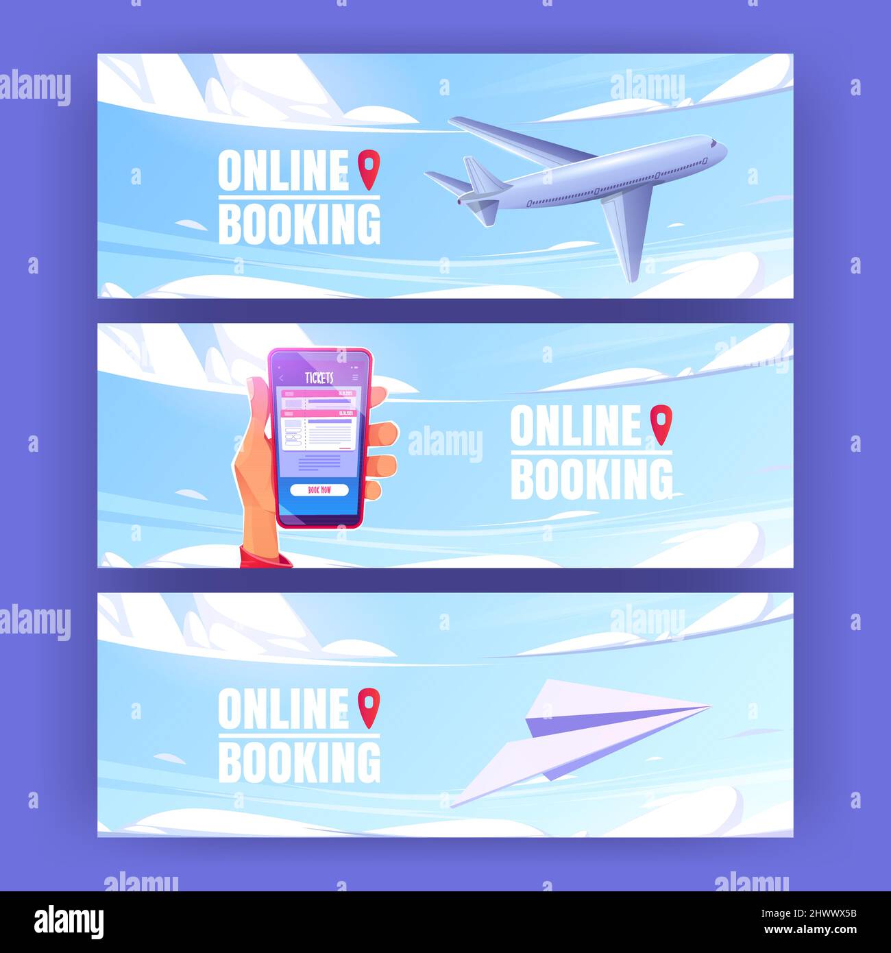 Airplane movie poster Stock Vector Images - Alamy