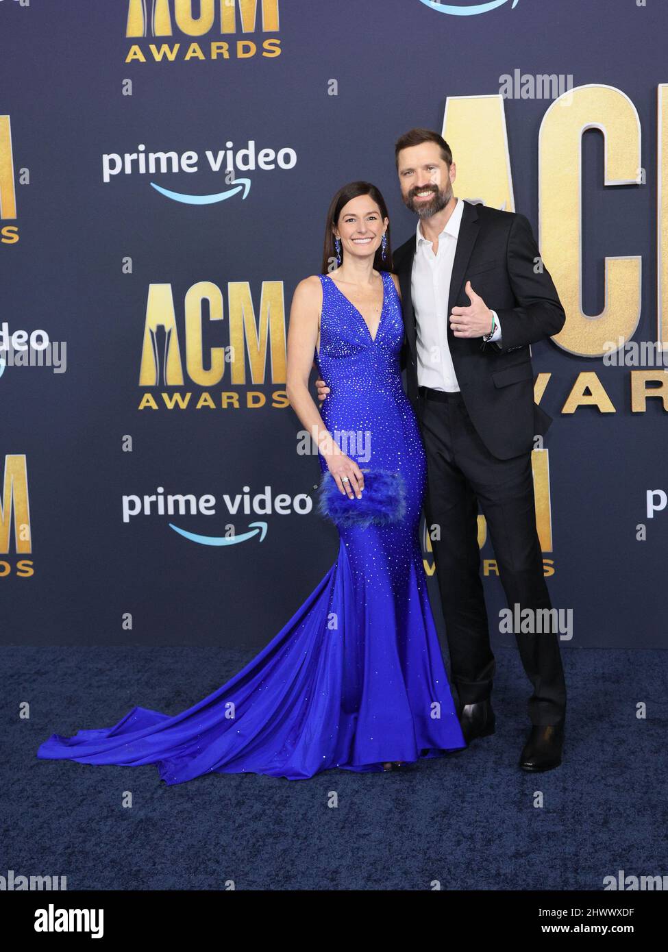 Las Vegas, United States. 07th Mar, 2022. Laney Hayes and Walker Hayes ...