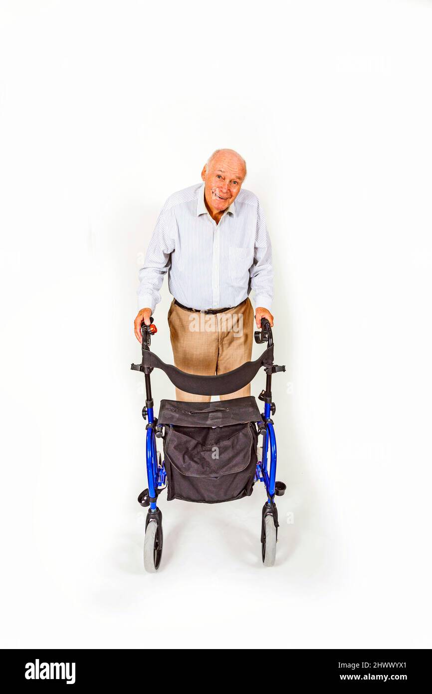 Wheelchair walking frame hi-res stock photography and images - Alamy