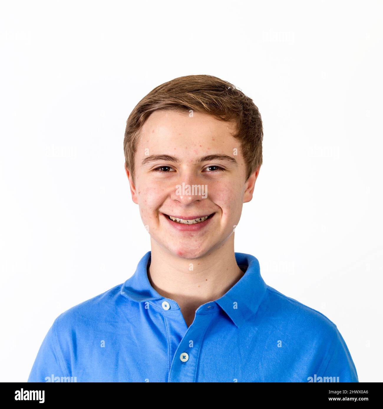 portrait of happy laughing boy Stock Photo - Alamy