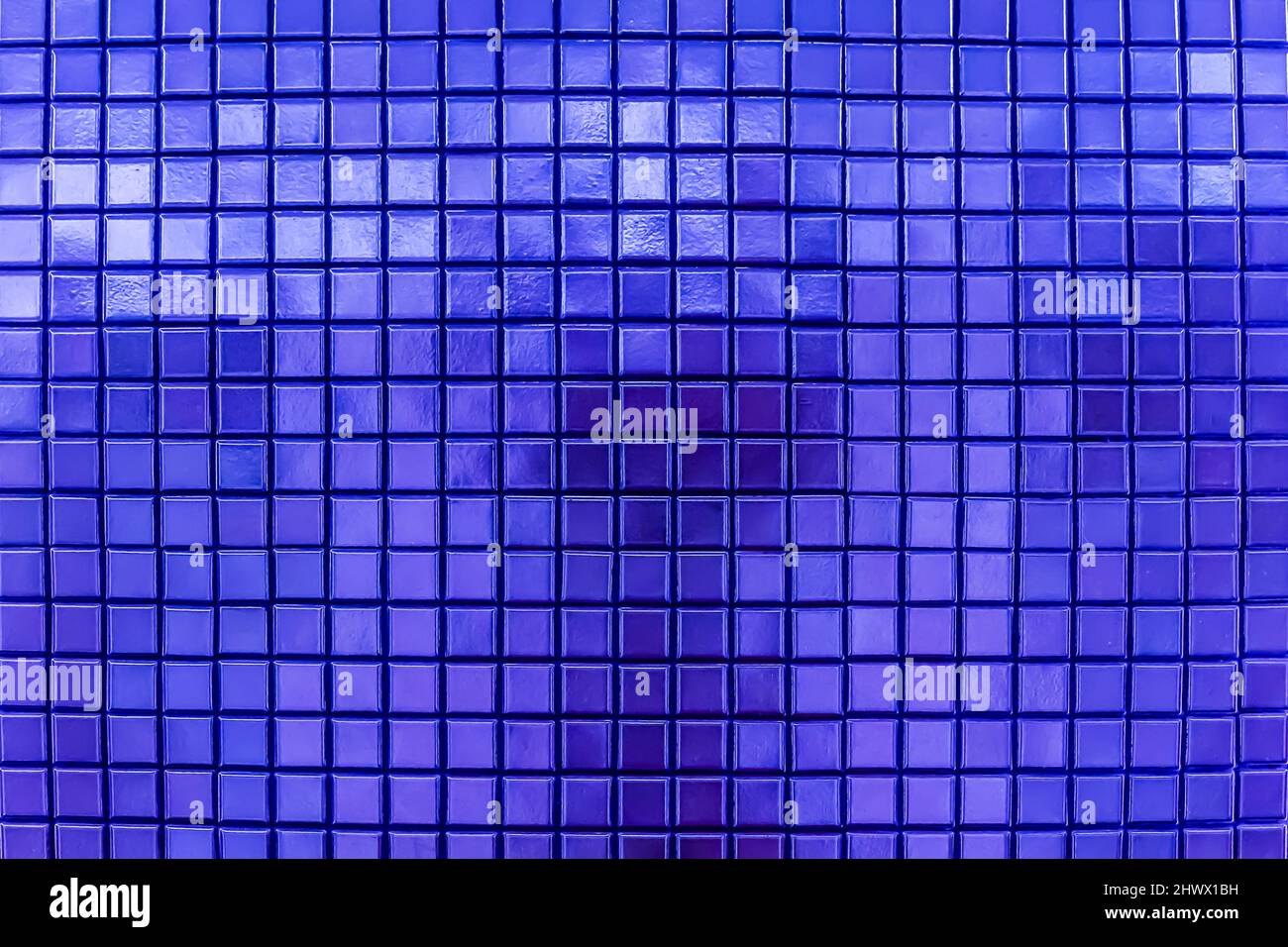Blue mosaic tiles background in natural light Stock Photo - Alamy