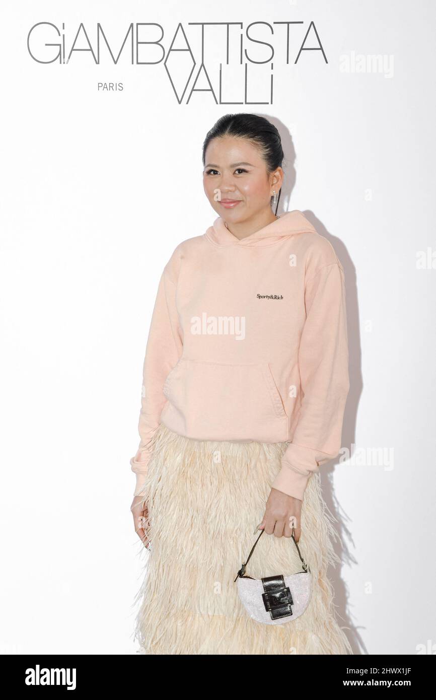 Nichapat Suphap attends the Giambattista Valli Womenswear Fall/Winter ...