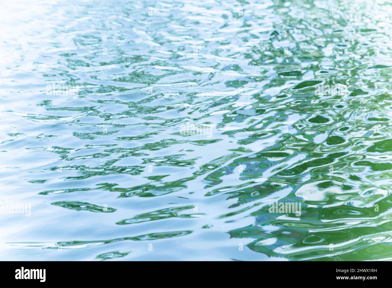 Water wave reflection use for background Stock Photo - Alamy