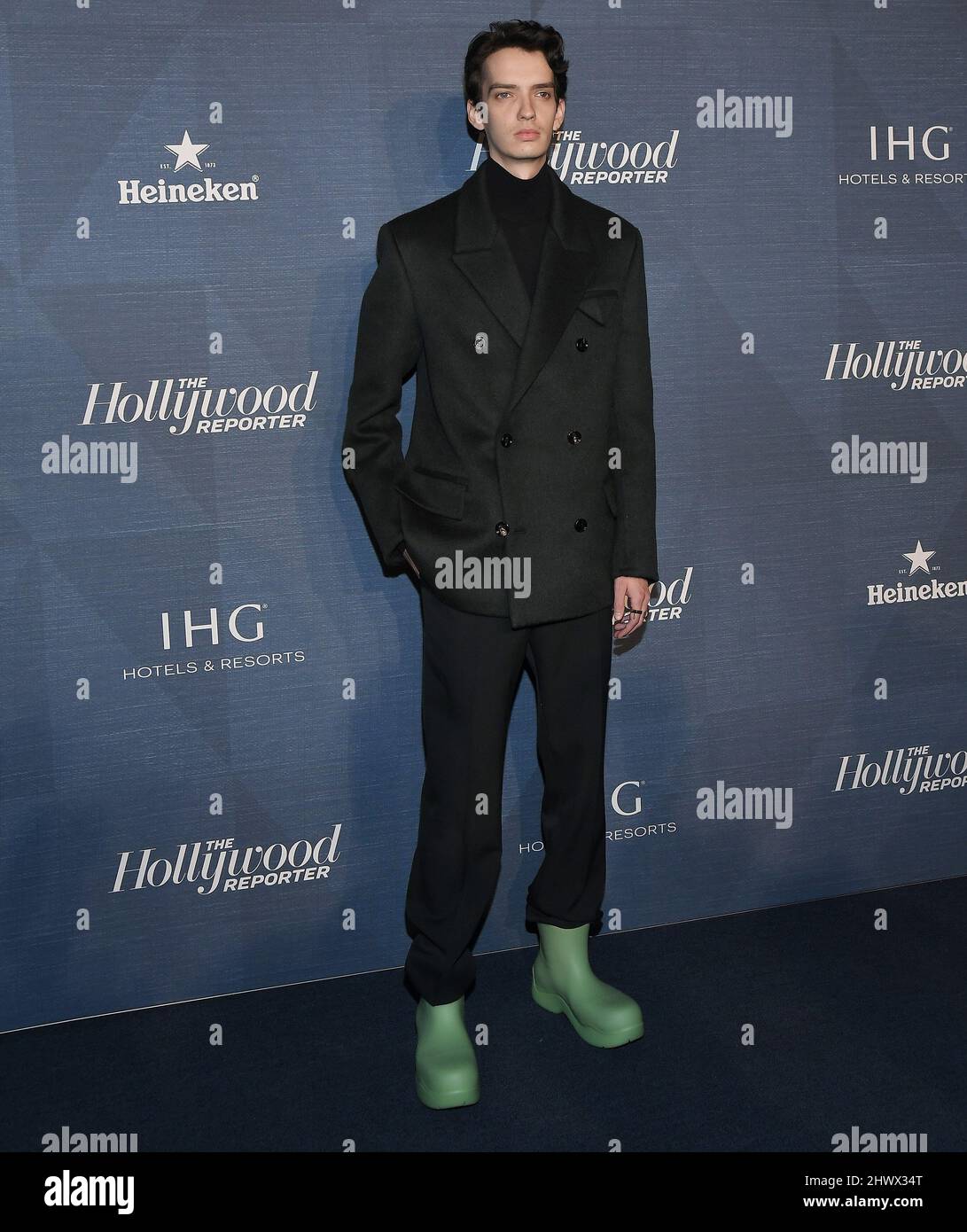 Kodi Smit-McPhee arrives at The Hollywood Reporter's Oscar Nominees ...