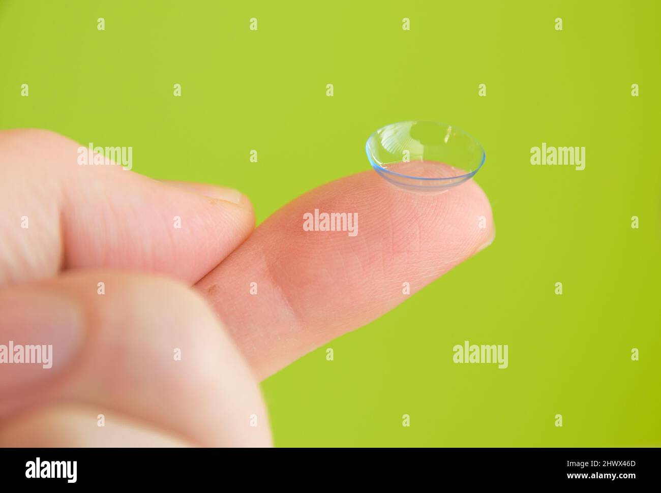 Eyesight correction concept contact hi-res stock photography and images ...