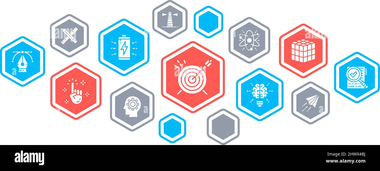 Creative banner concept. Innovation, startup, artwork, project, idea ...