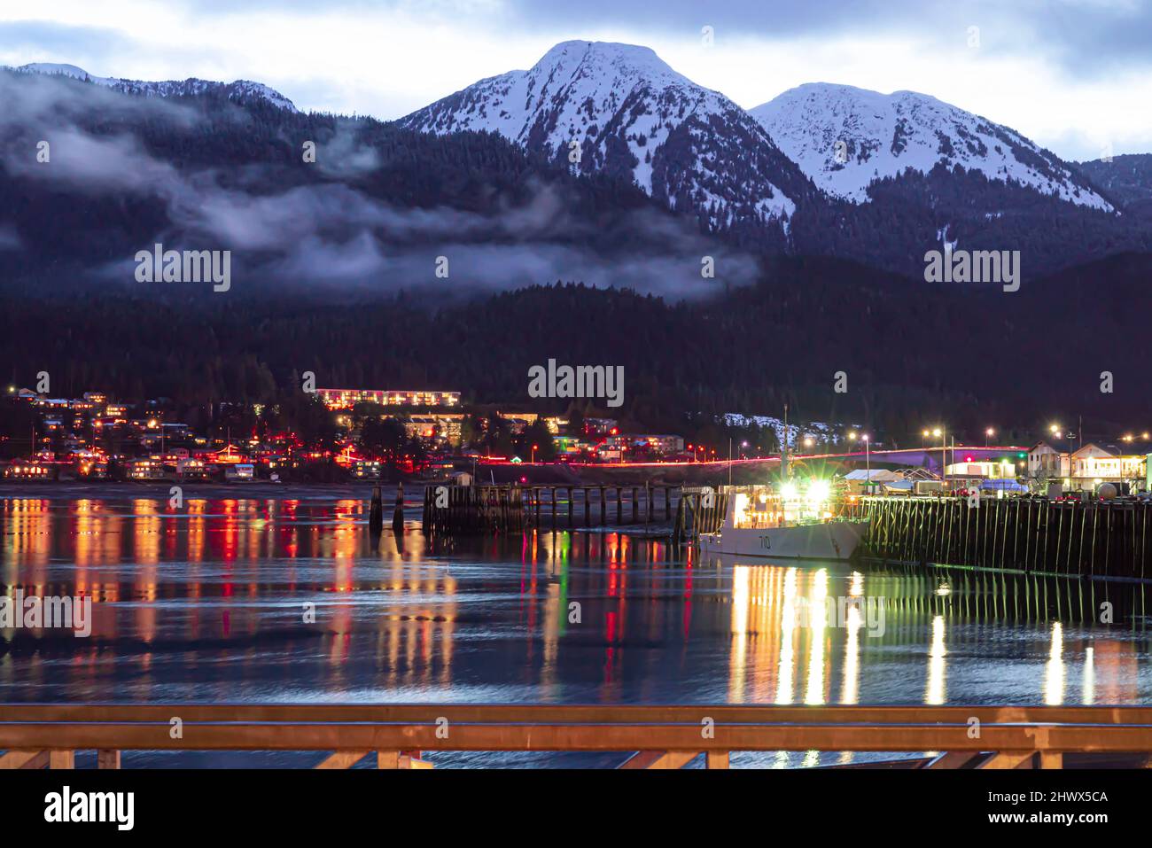 Her Majesty's Canadian Ship Brandon conducts a port visit alongside ...