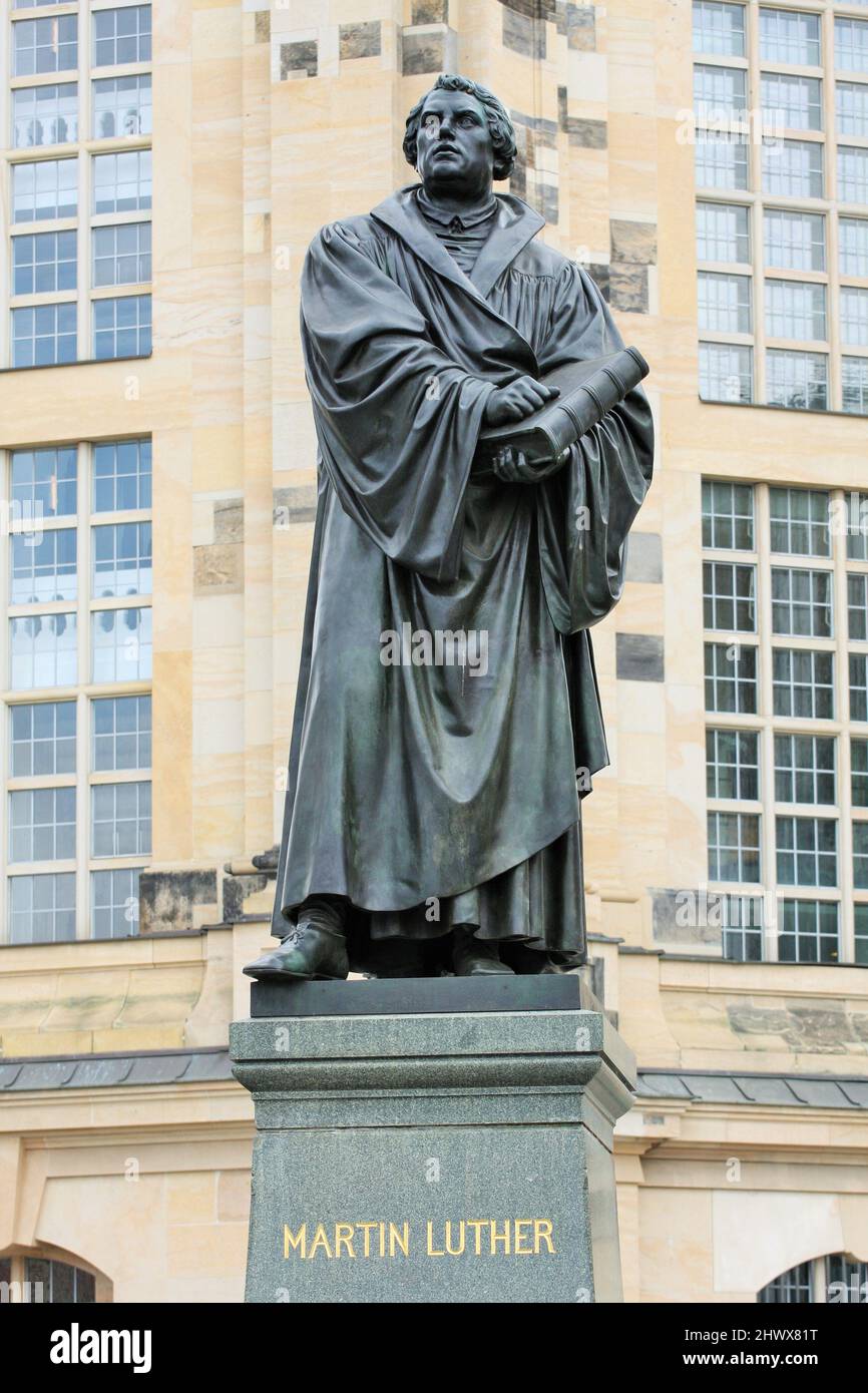 Martin Luther OSA - German priest, theologian Stock Photo - Alamy