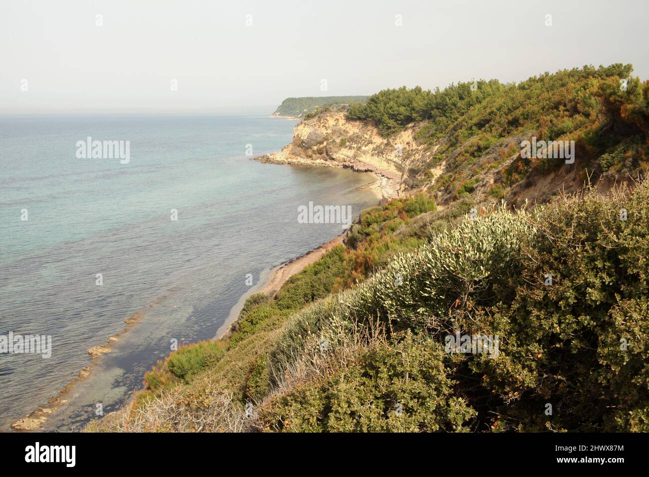 Gallipoli peninsula ANZAC bay Turkey Stock Photo - Alamy