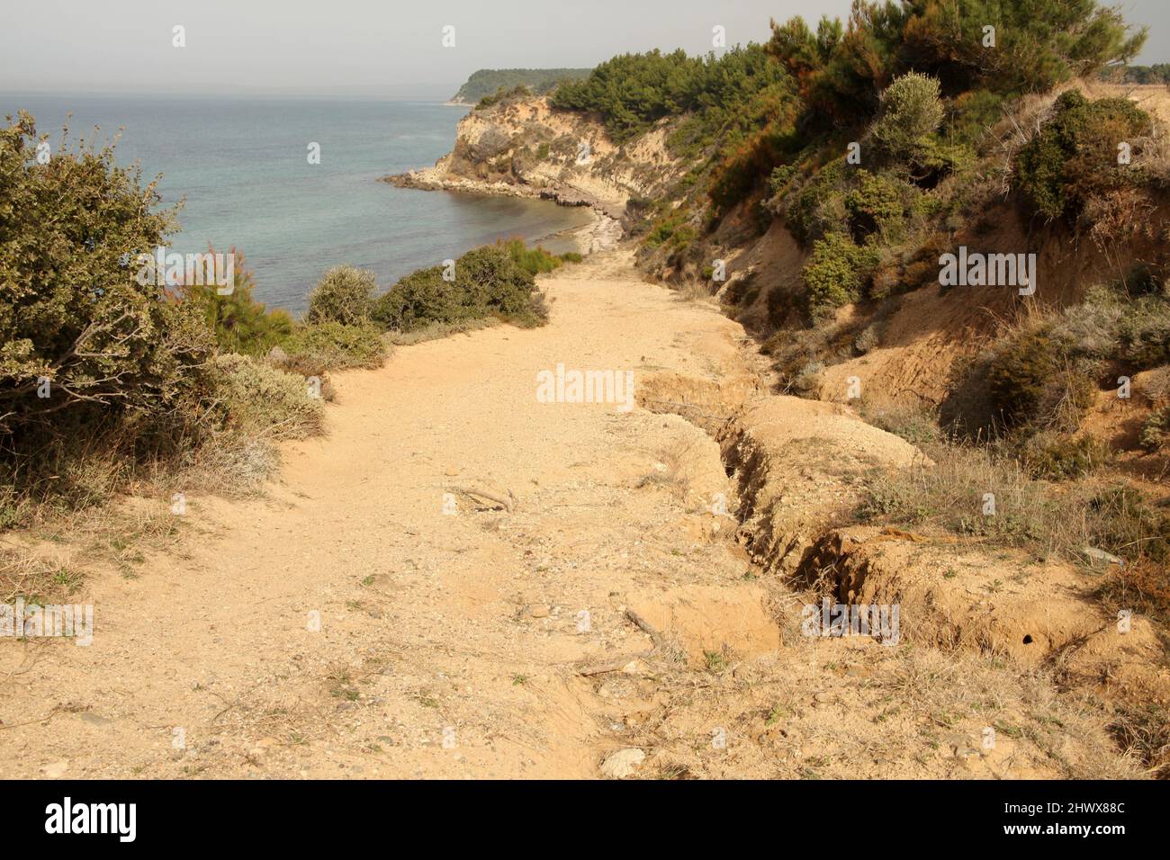 Gallipoli peninsula ANZAC bay Turkey Stock Photo - Alamy