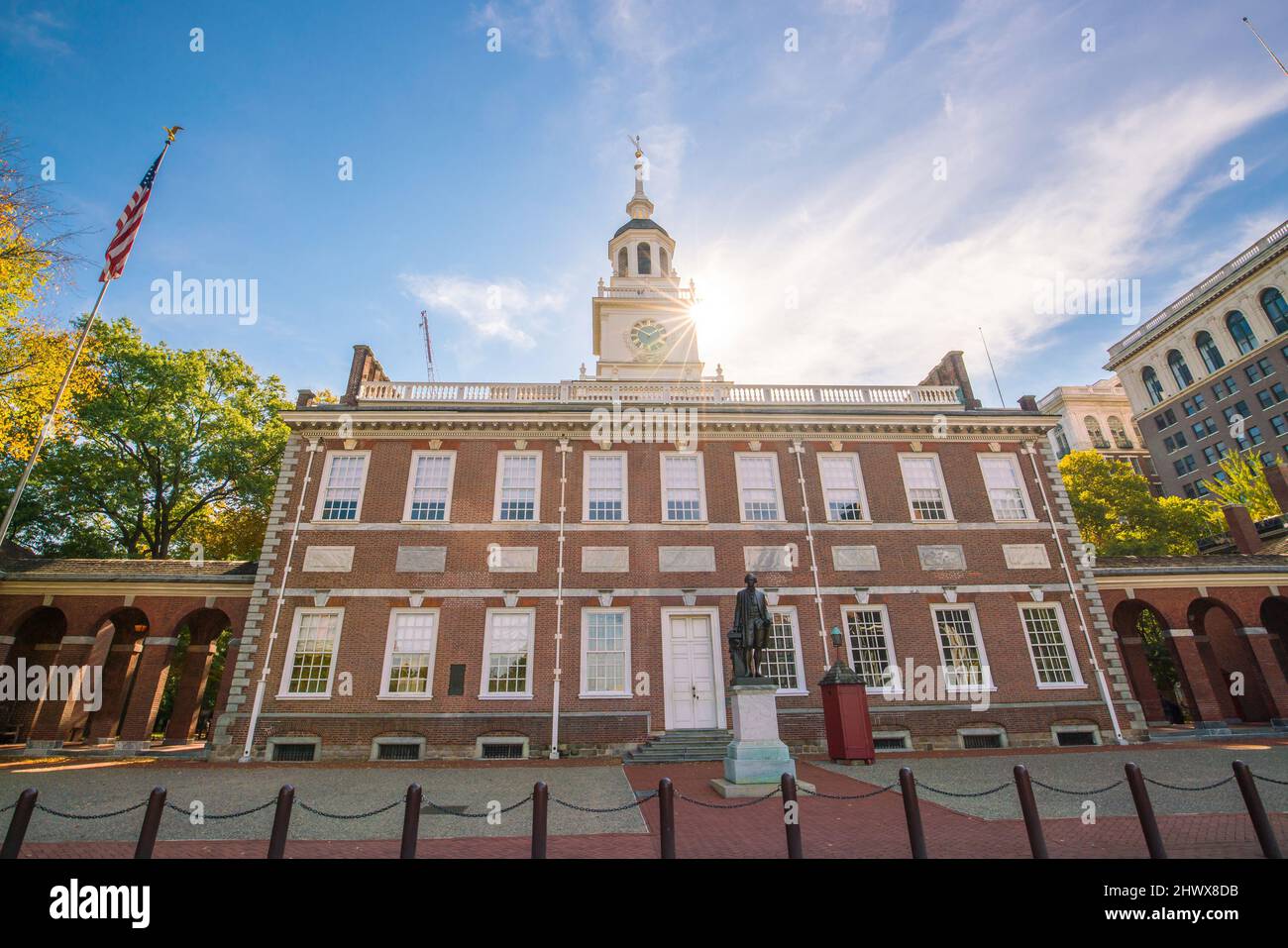 Independence Hall in Philadelphia, Pennsylvania USA Stock Photo - Alamy