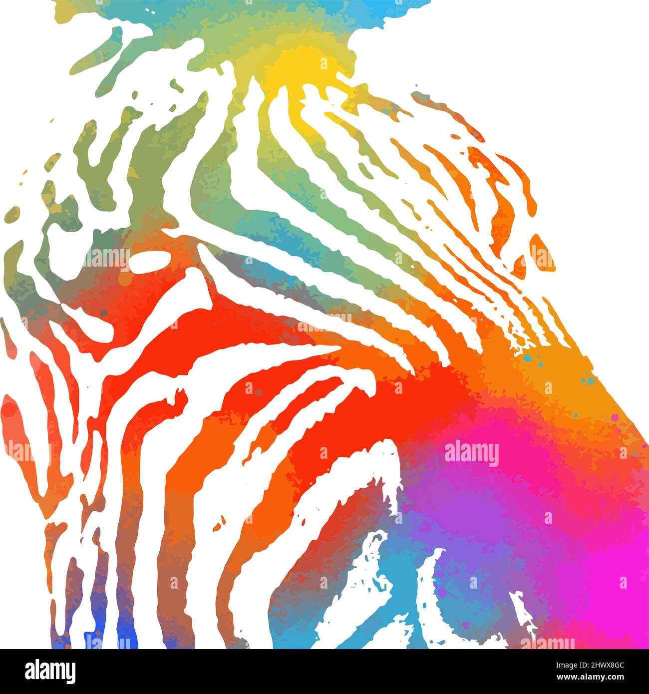 Zebra close up fur Stock Vector Images - Alamy